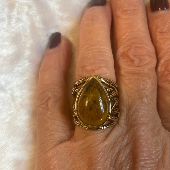 Studio Barse | Jewelry | Barse Thailand Bronze Gold Tone Open Work ...